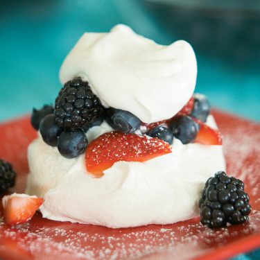 Mixed Berry Meringues Recipe - Farm Flavor Recipe