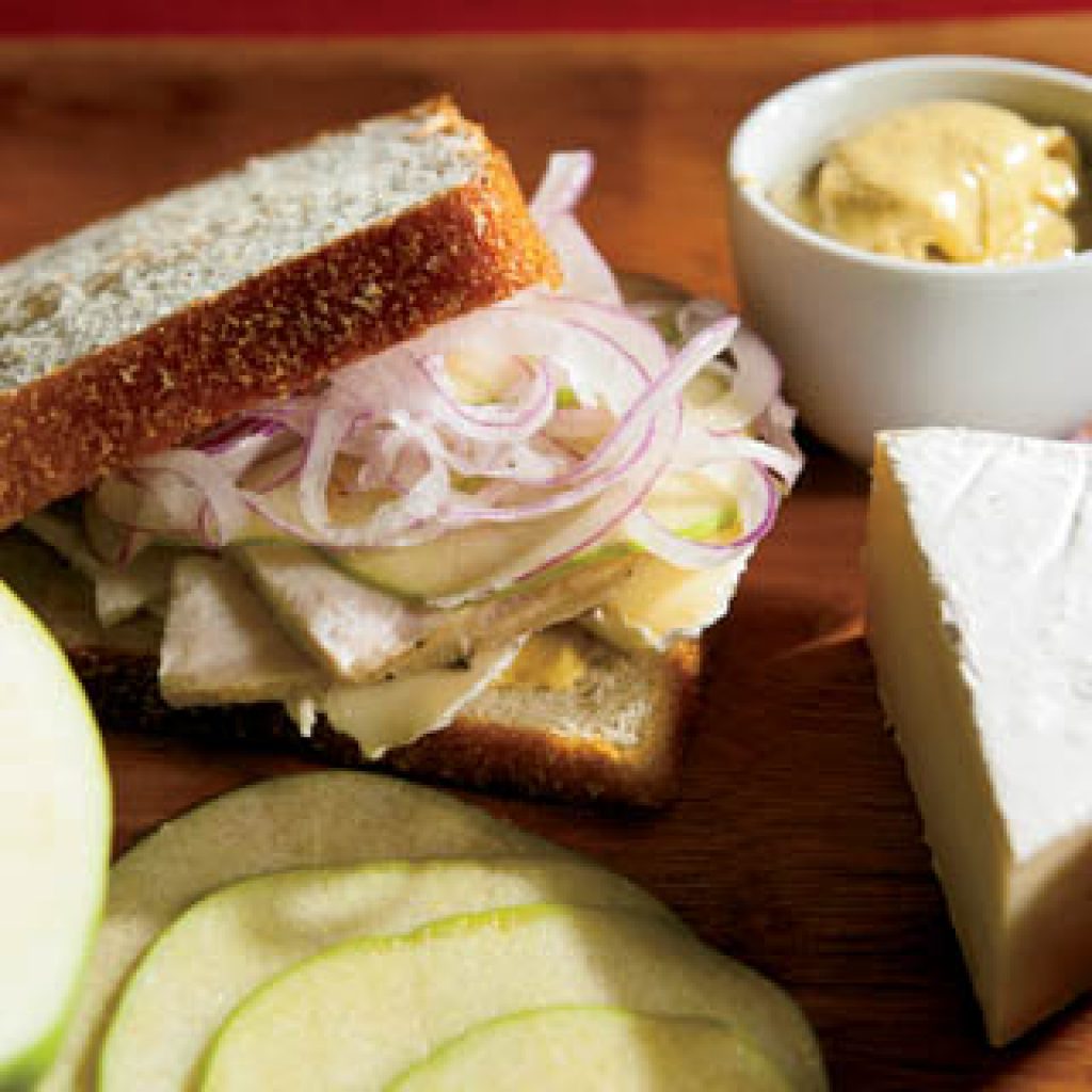 Toasted Turkey and Brie Sandwiches Recipe - Farm Flavor Recipe