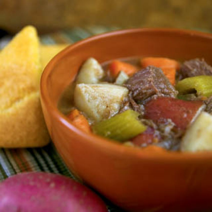 Freda’s Chuck Roast Vegetable Beef Stew Recipe - Farm Flavor Recipe