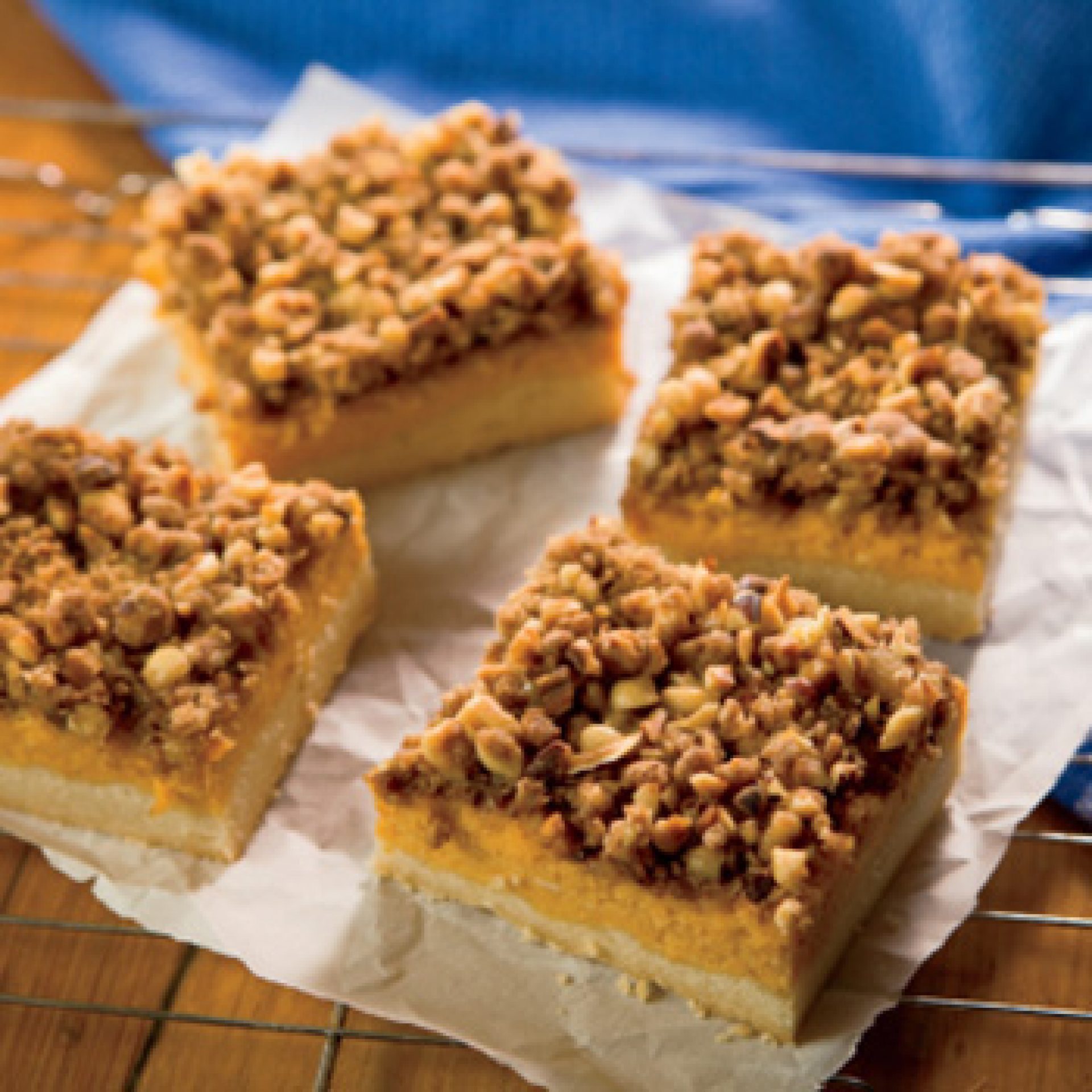 Pumpkin Hazelnut Bars Recipe - Farm Flavor Recipe