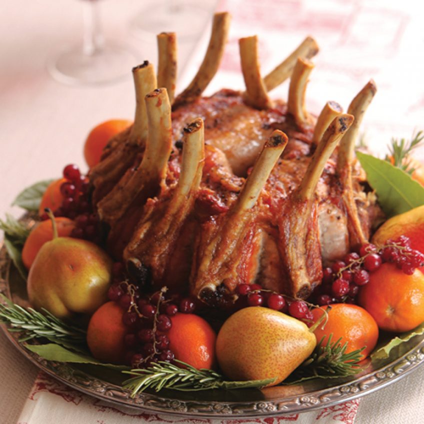 Crown Roast Of Pork Farm Flavor Recipe