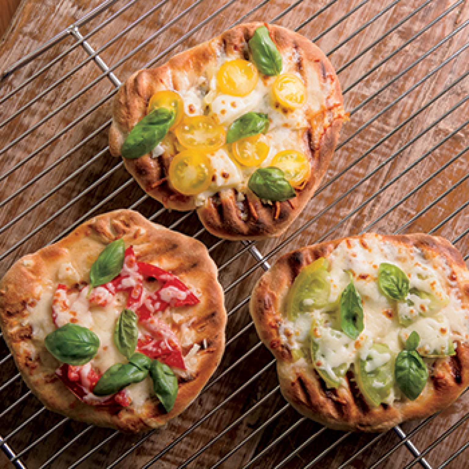 Grilled Tomato Basil Pizza Recipe - Farm Flavor Recipe