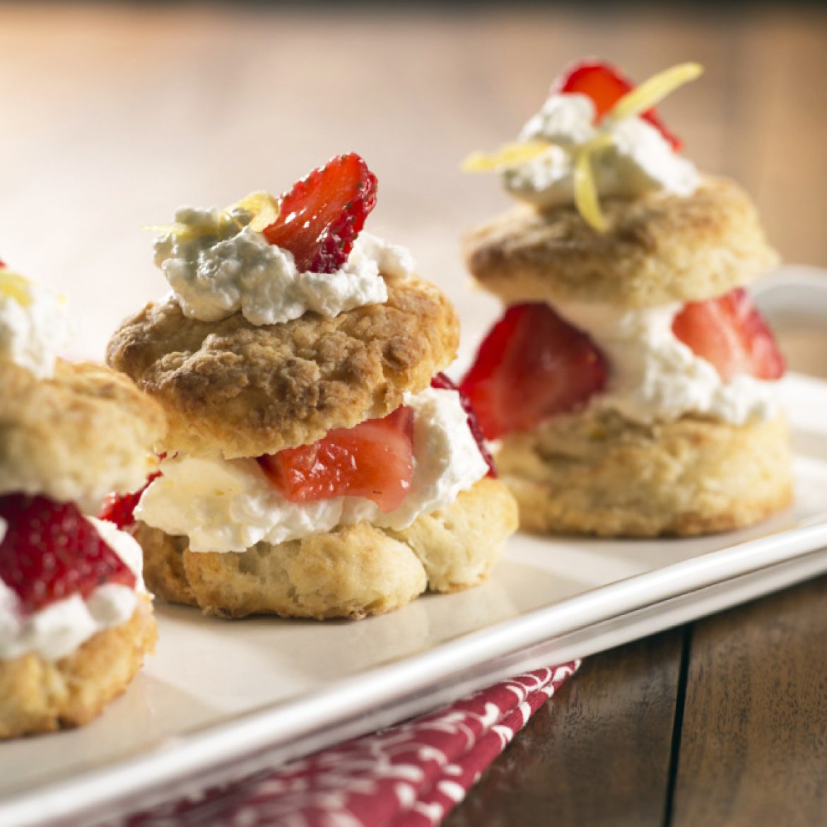 Strawberry Lemon Shortcakes Recipe - Farm Flavor Recipe