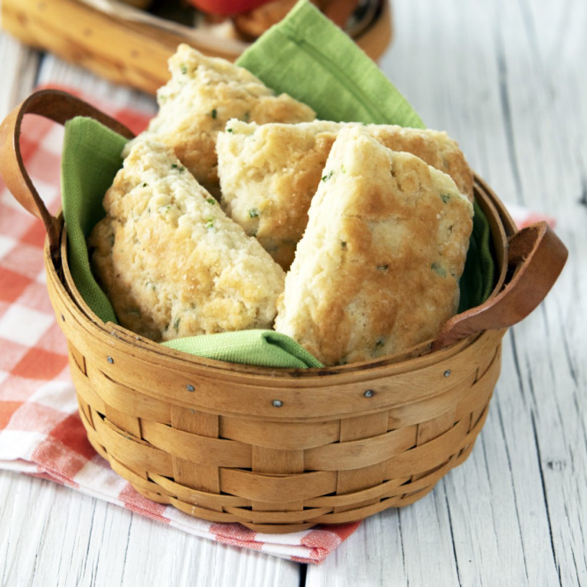 Chive Biscuit Squares Recipe - Farm Flavor Recipe