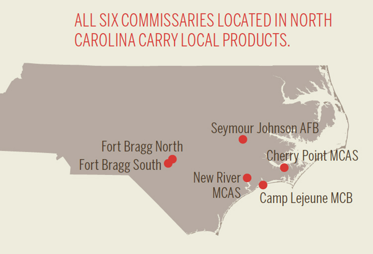 North Carolina Commissaries Complement Ag Industry - Farm Flavor