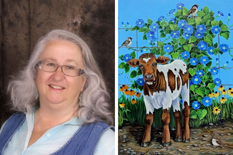 Artist Julie Townsend Finds Inspiration in Rural Life - Farm Flavor