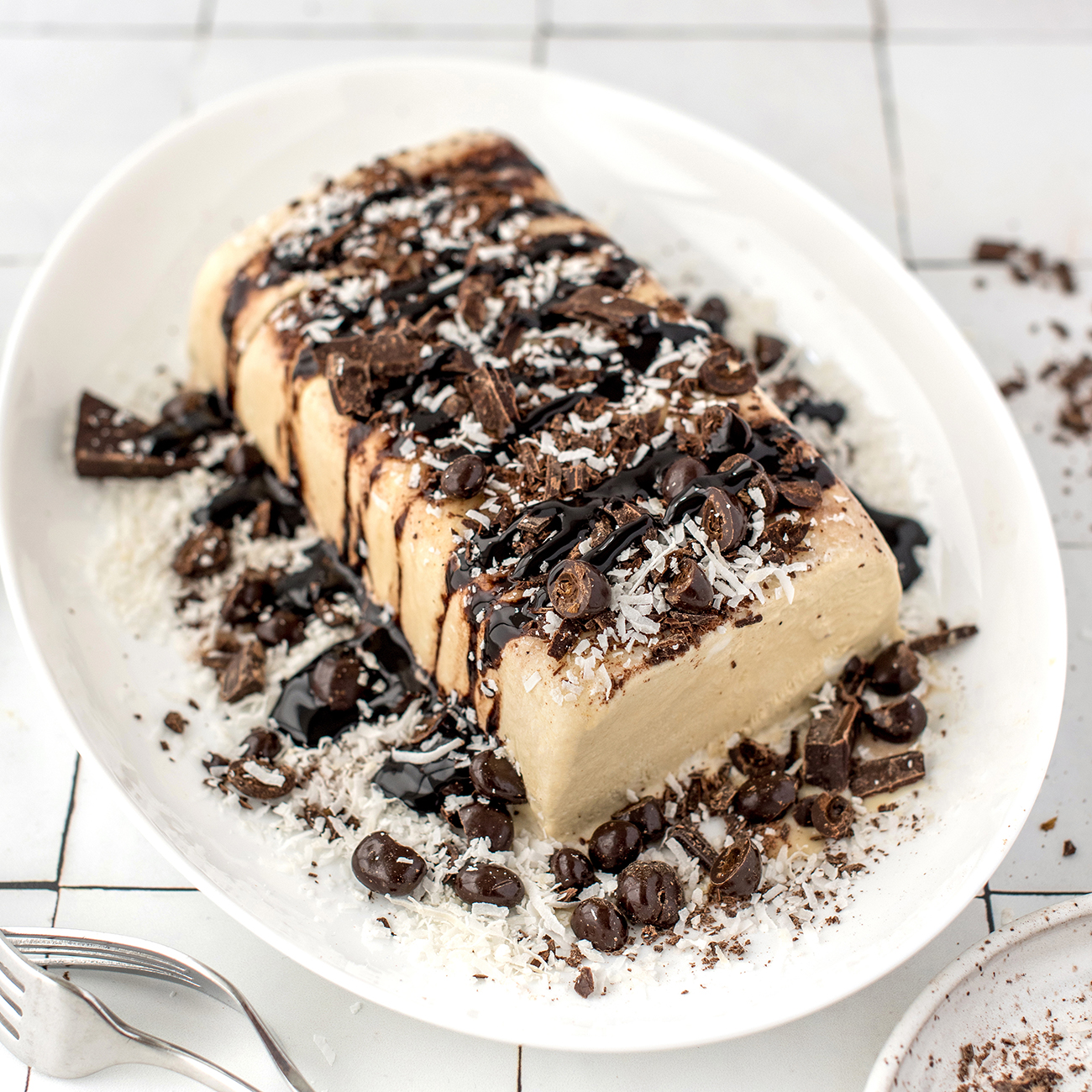Coconut Iced Coffee Semifreddo Recipe - Farm Flavor Recipe