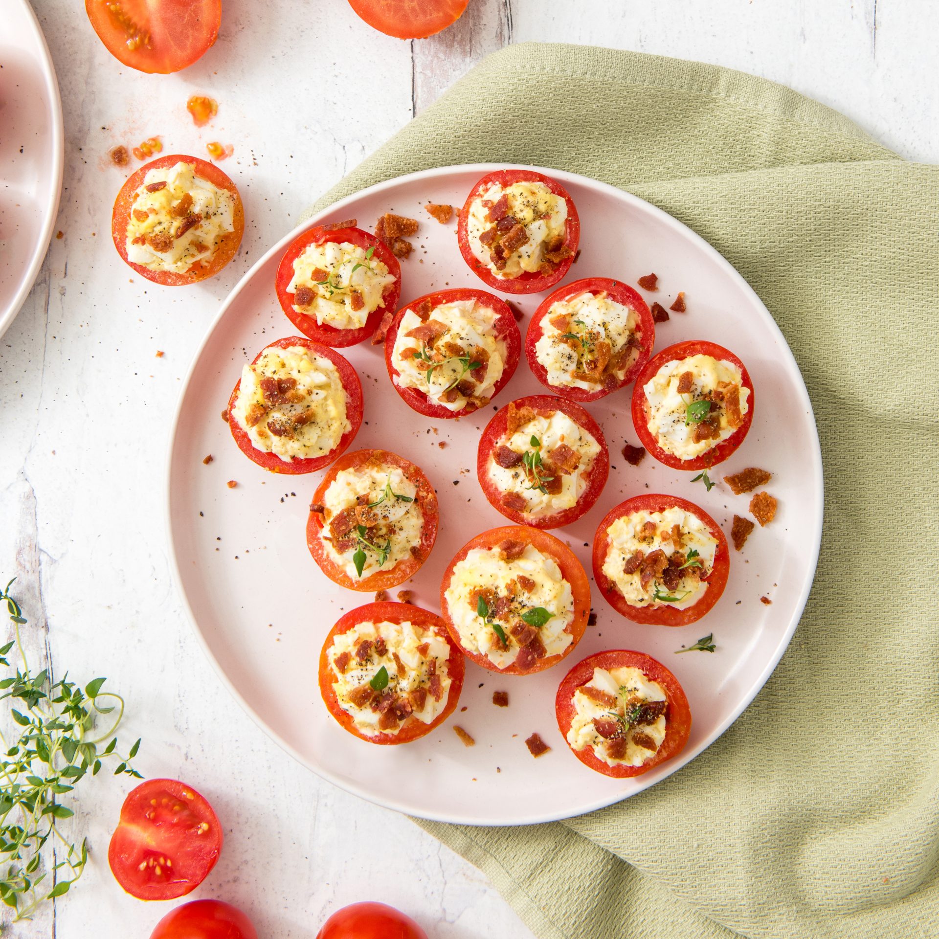 Savory Tomato Basil Muffins Recipe - Farm Flavor Recipe