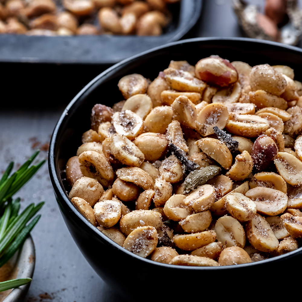 Autumn Spiced Peanuts Recipe - Farm Flavor Recipe