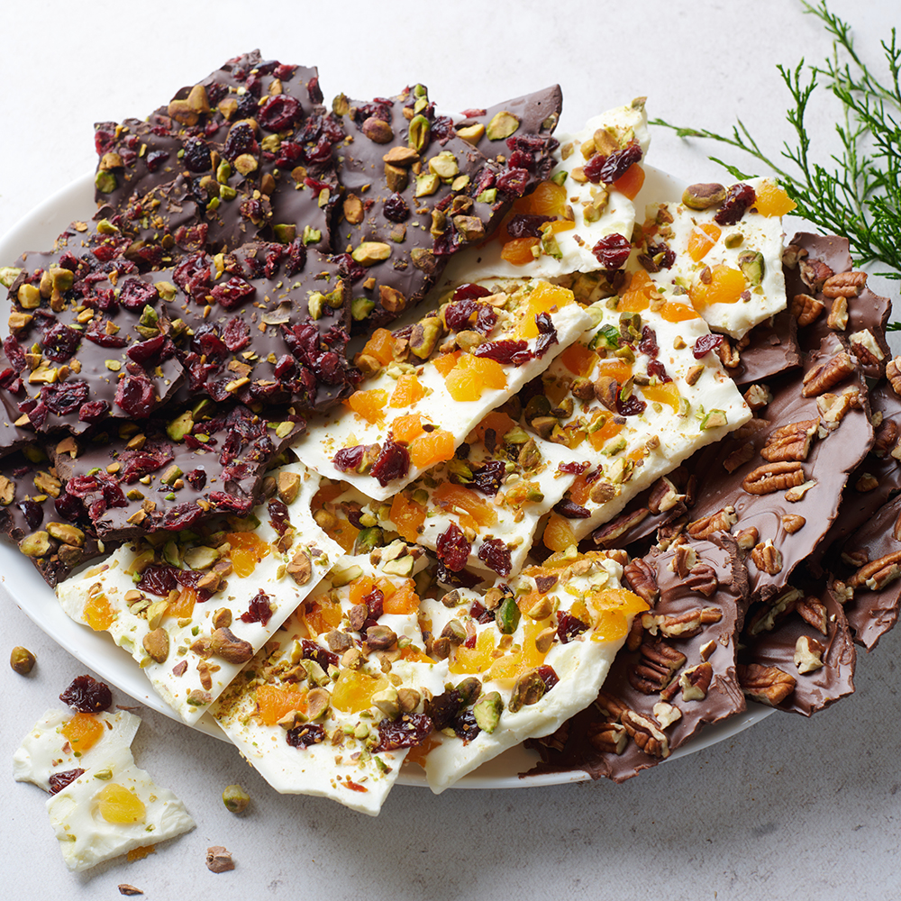 Chocolate Bark Trio Recipe - Farm Flavor Recipe