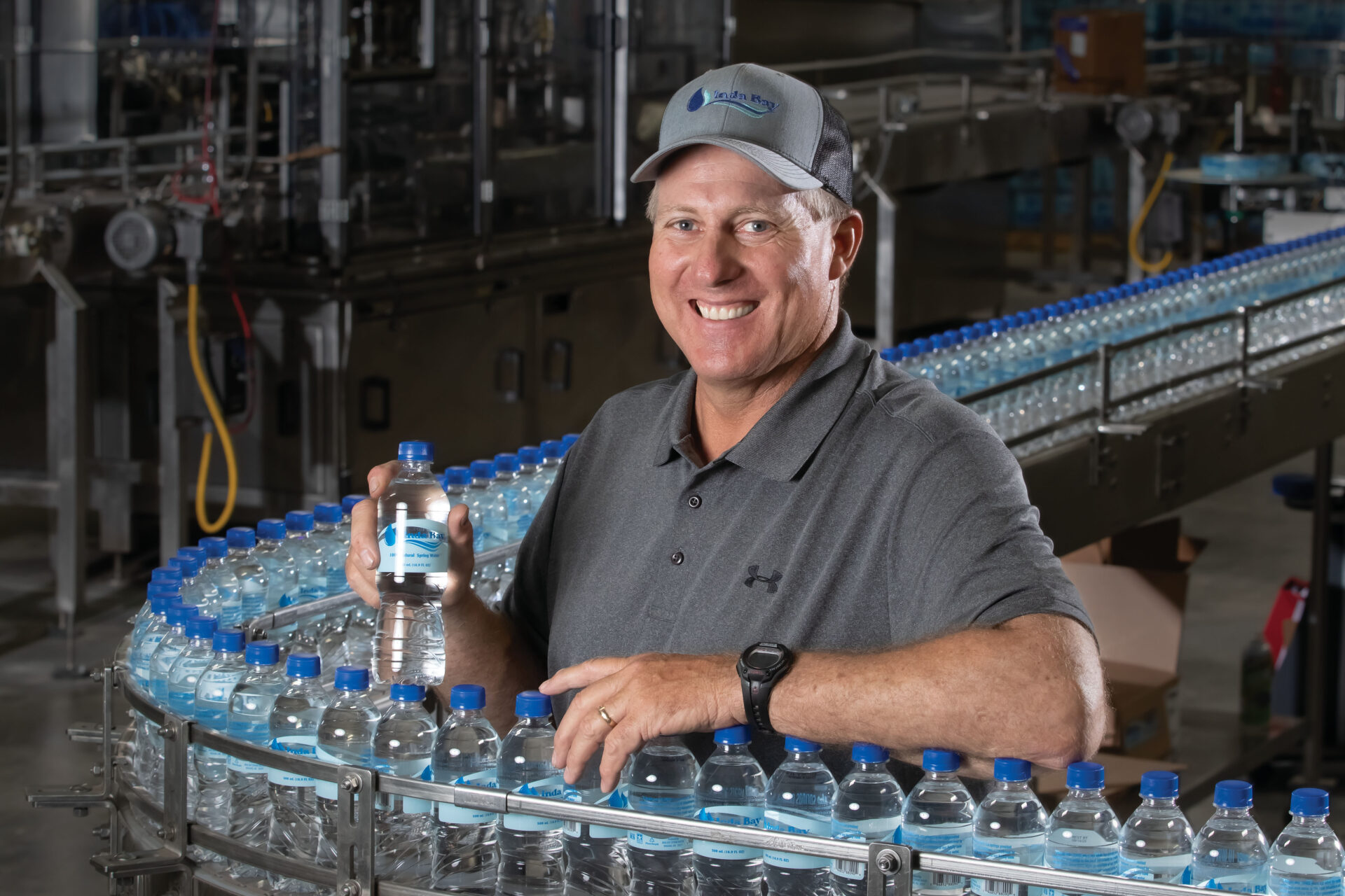 The Batson Family Bottles Up Inda Bay Spring Water - Farm Flavor
