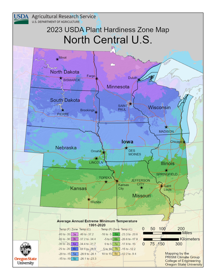 Guide to the New USDA Plant Hardiness Zone Map - Farm Flavor