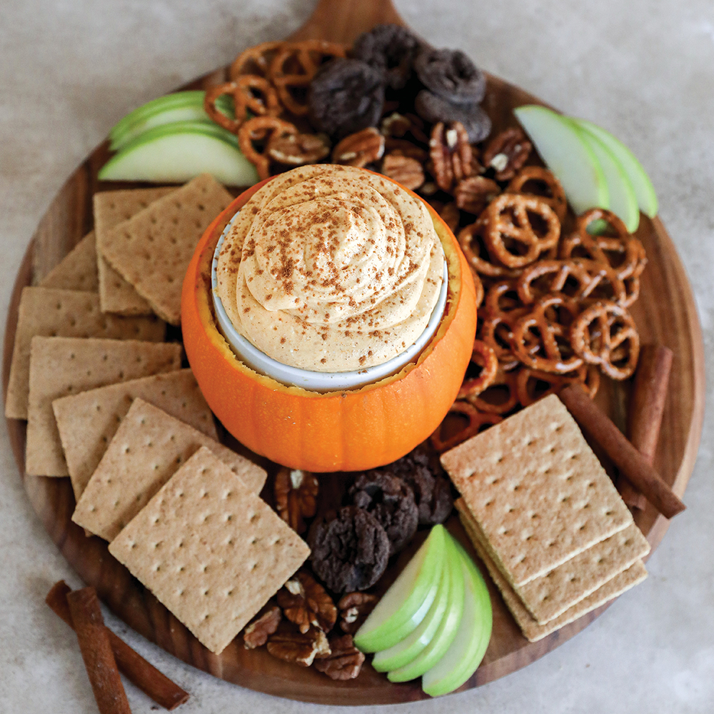 Pumpkin Spice Cheesecake Dip Recipe - Farm Flavor Recipe