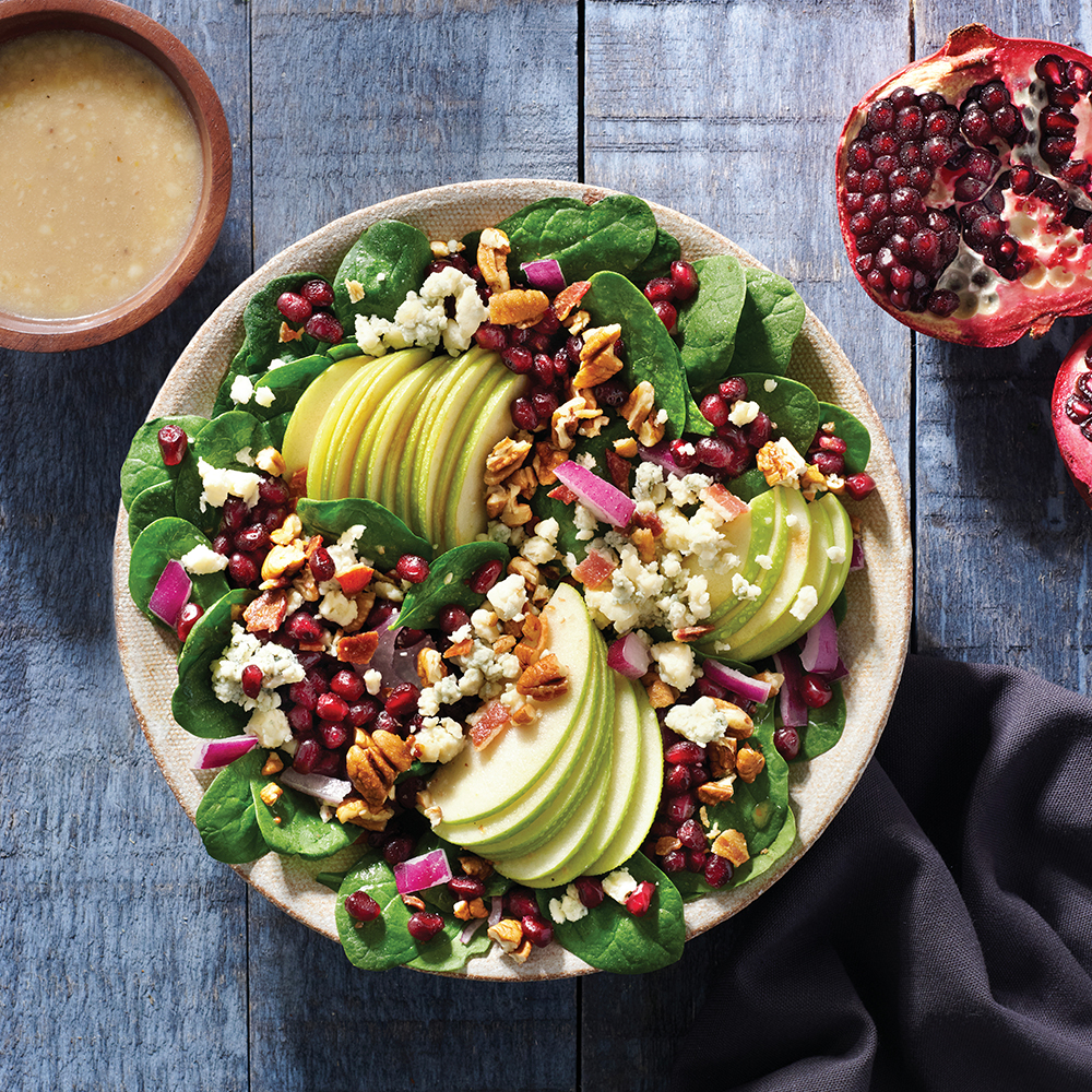 Harvest Salad with Maple Vinaigrette Recipe - Farm Flavor Recipe