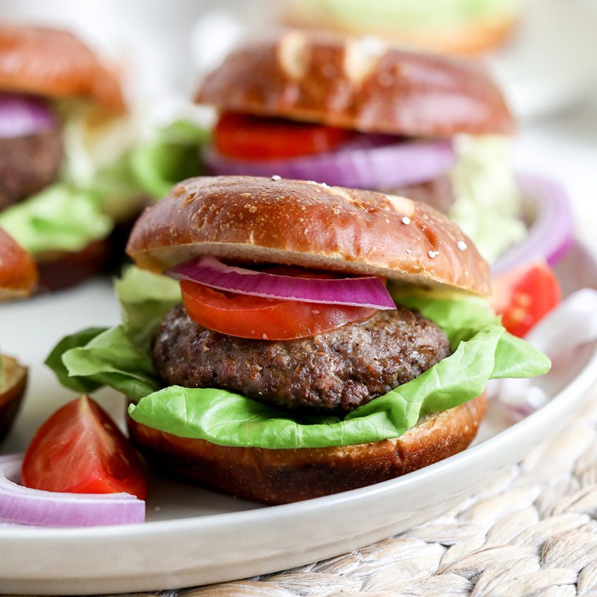 Inside-Out Cheeseburger Sliders - Farm Flavor Recipe