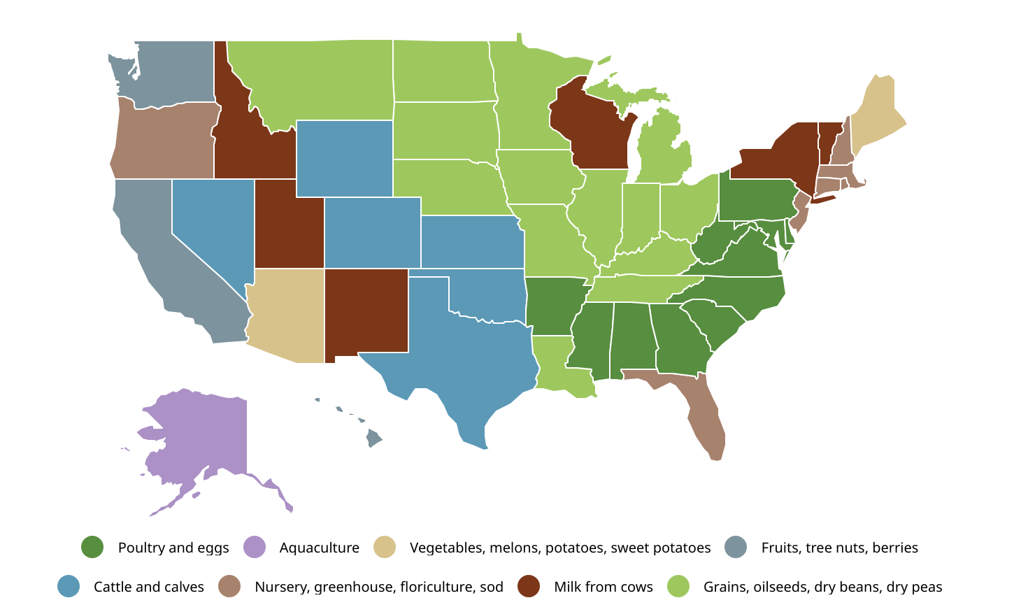 A County-by-County Look at the Nation’s Top Agricultural Hubs- Farm Flavor