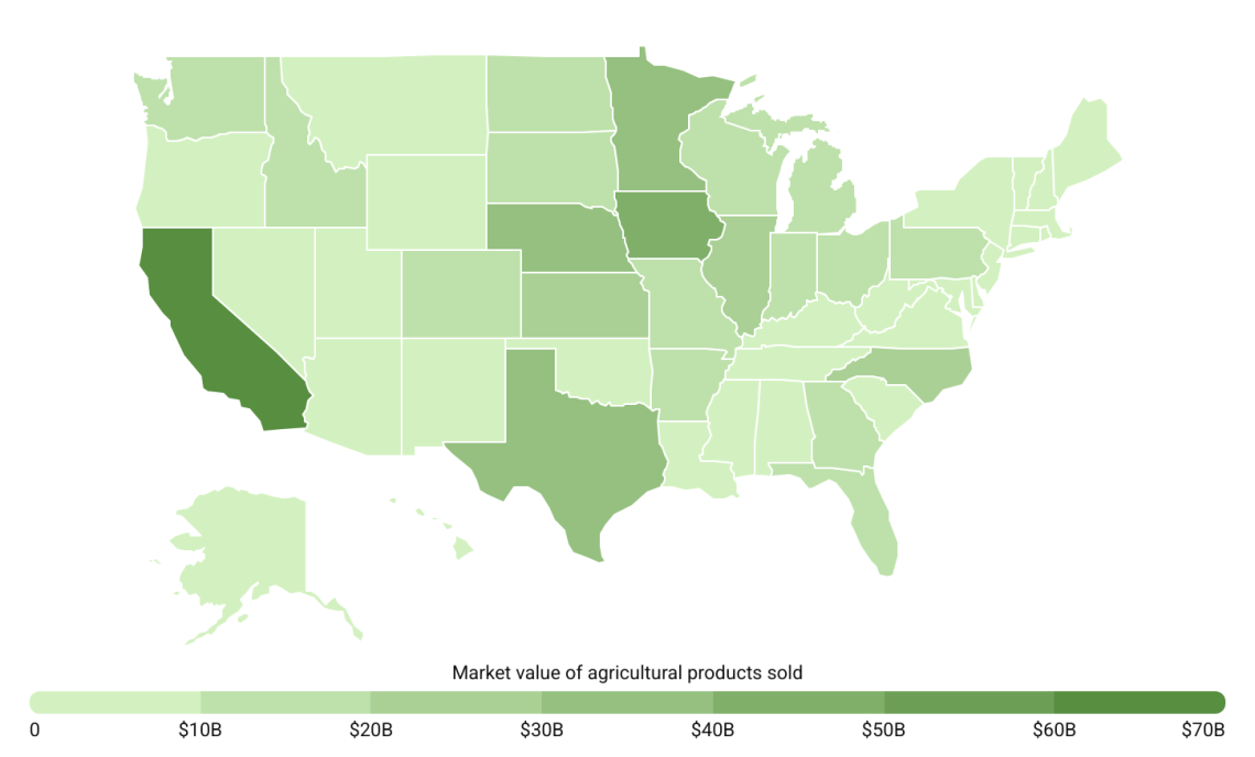 A County-by-County Look at the Nation’s Top Agricultural Hubs- Farm Flavor